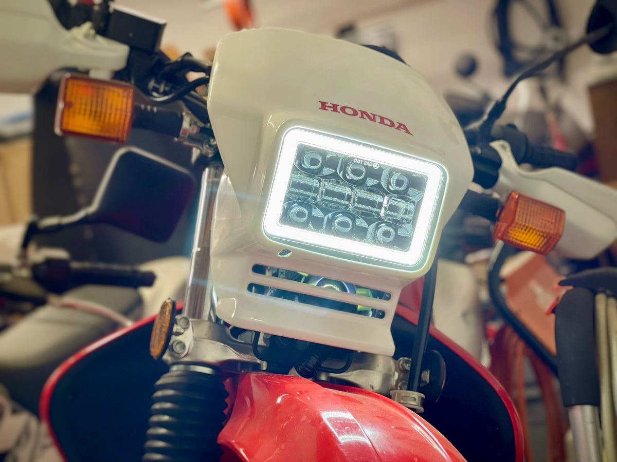 XR650L HALO DOT LED Headlight Kit – JNS Engineering